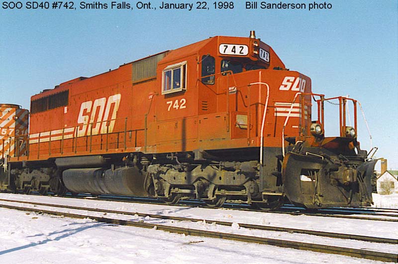 SD40 742